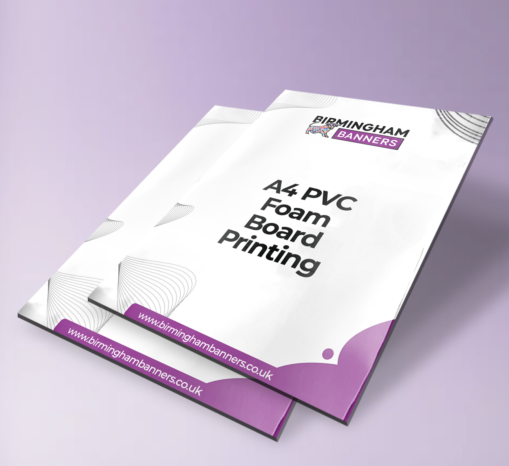 A4 PVC Foam Board Printing Same Day & Next Day Printing Birmingham