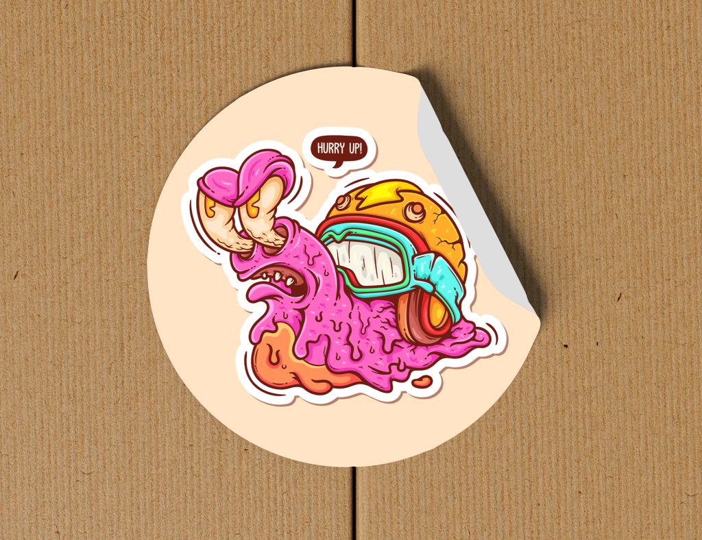 Clear Die Cut Stickers Same Day & Next Day Printing Birmingham